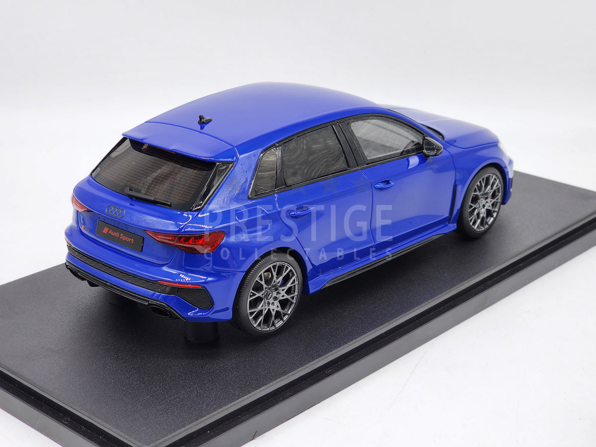 GT Spirit 2022 Audi RS3 8Y Sportback Performance Edition Nogaro Blue 1 ...