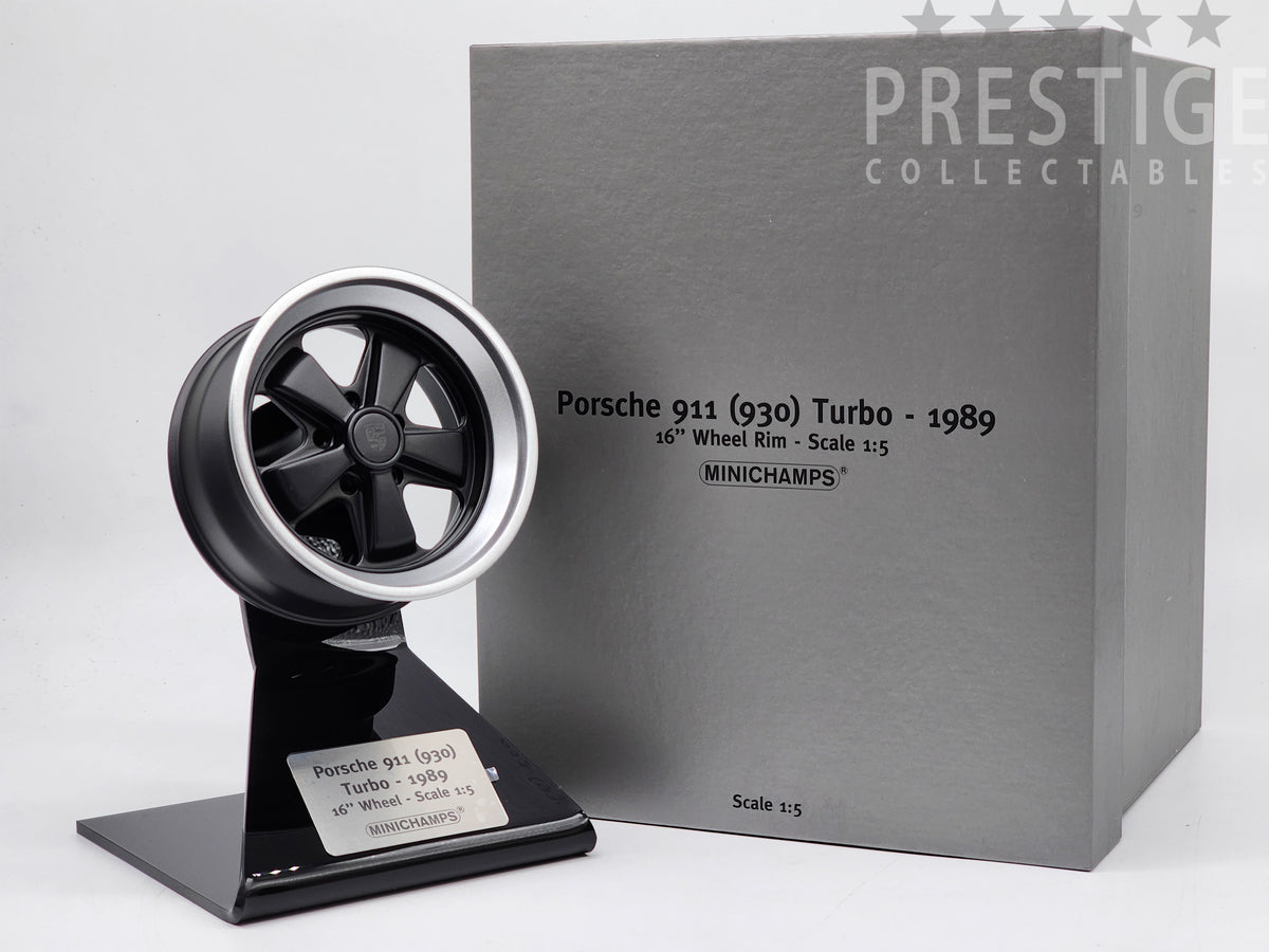 Minichamps 1989 Porsche 911 Turbo (930) Fuchs Wheel Rim 1:5 Scale - Ne ...