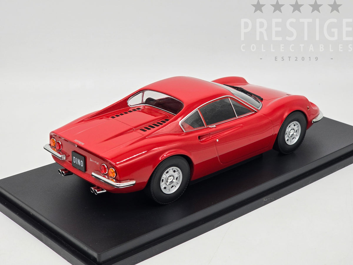 MCG Ferrari Dino 246 GT Coupe Red 1:18 Scale Model Car - New ...