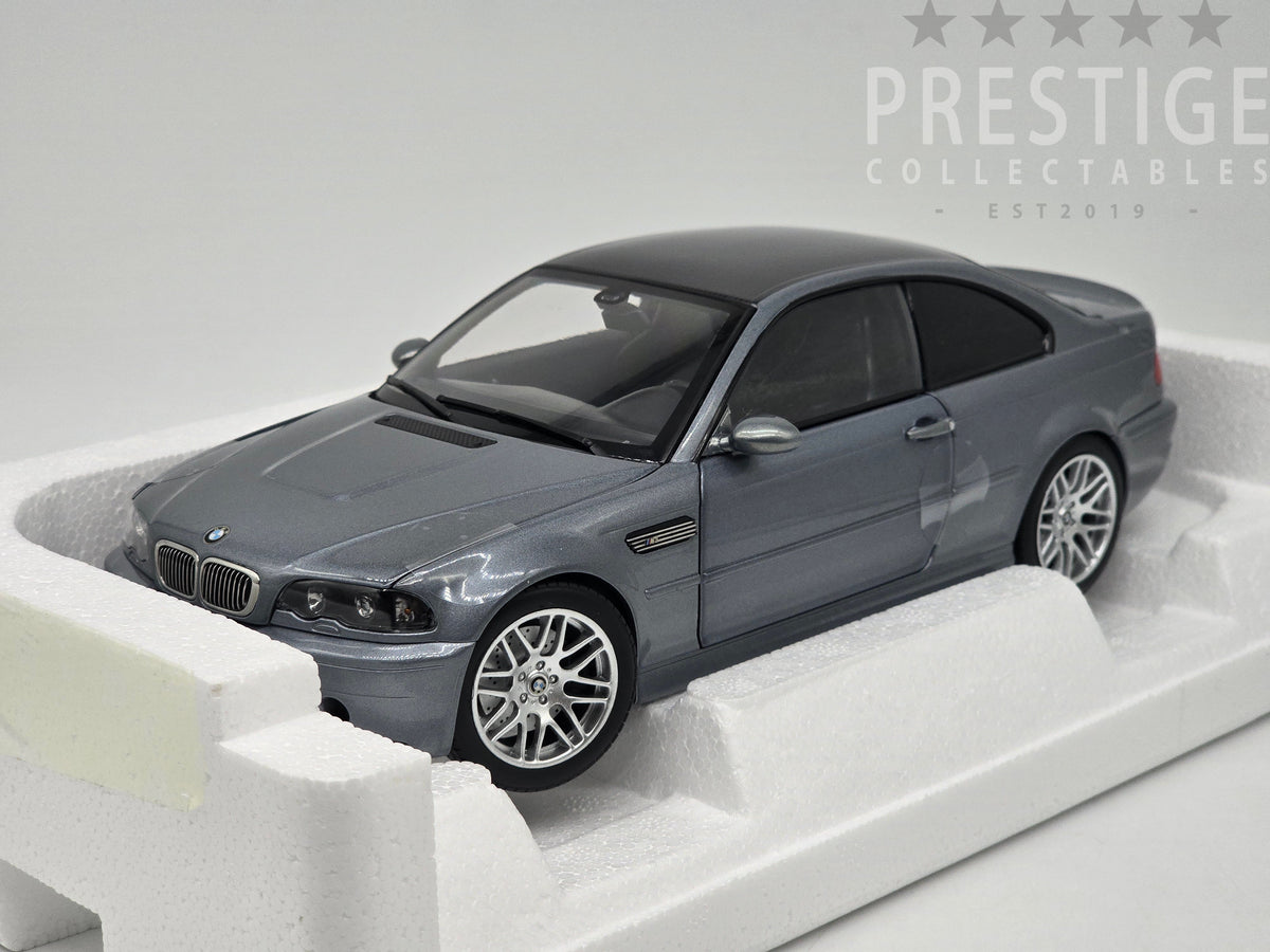 Norev Limited Edition 2000 BMW M3 CSL E46 Coupe Grey Metallic OPENS 1 ...