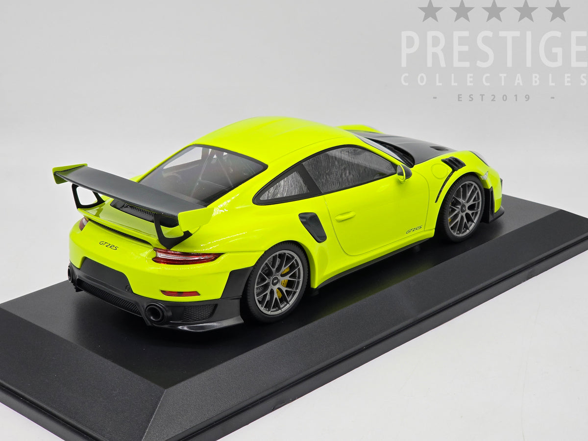 Minichamps 2018 Porsche 911 GT2 RS (991.2) Fluro Green w Silver Wheels ...