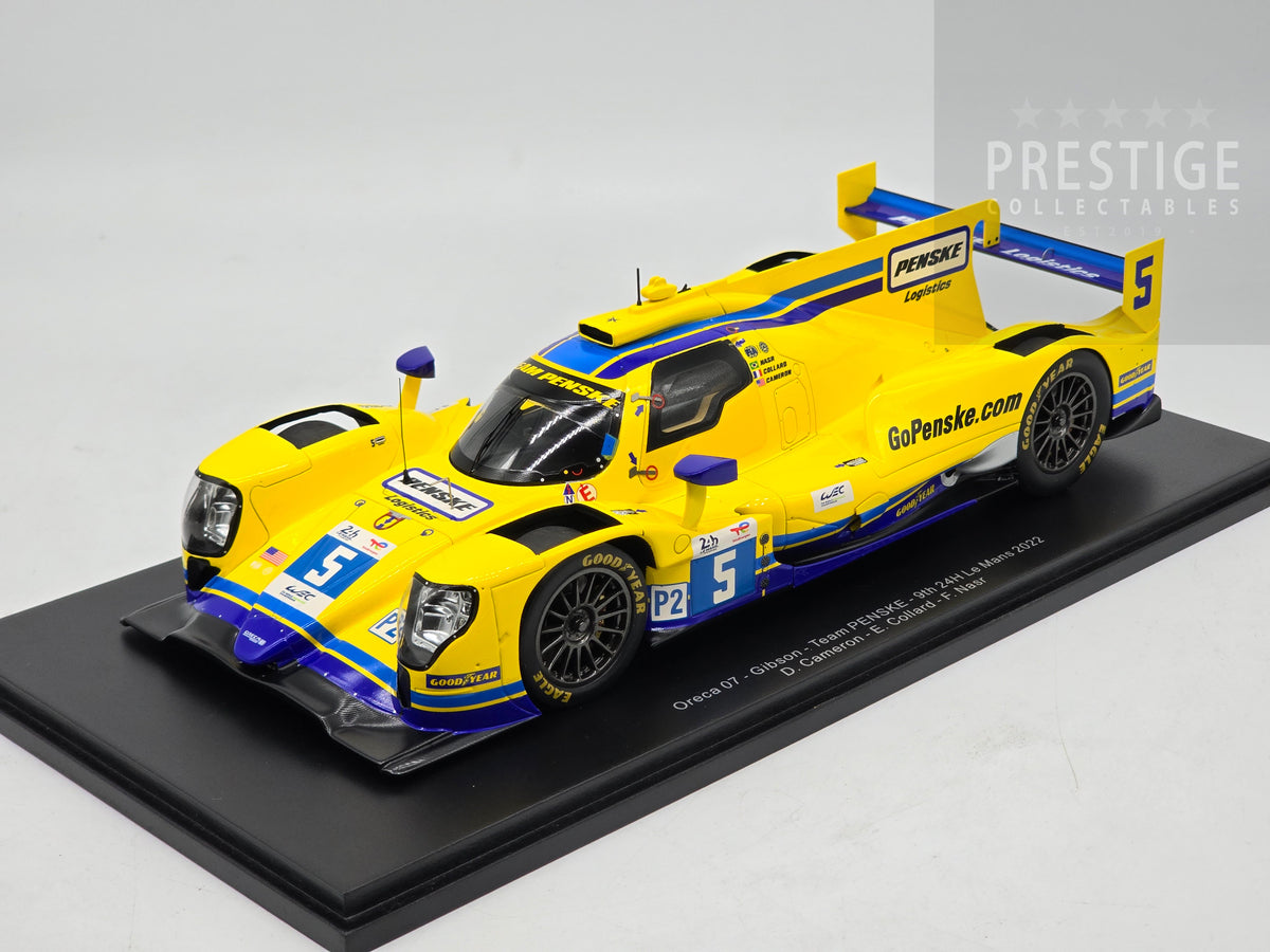 Spark 2022 Oreca 07 Gibson #5 Team PENSKE 24hr LeMans Cameron Collard ...