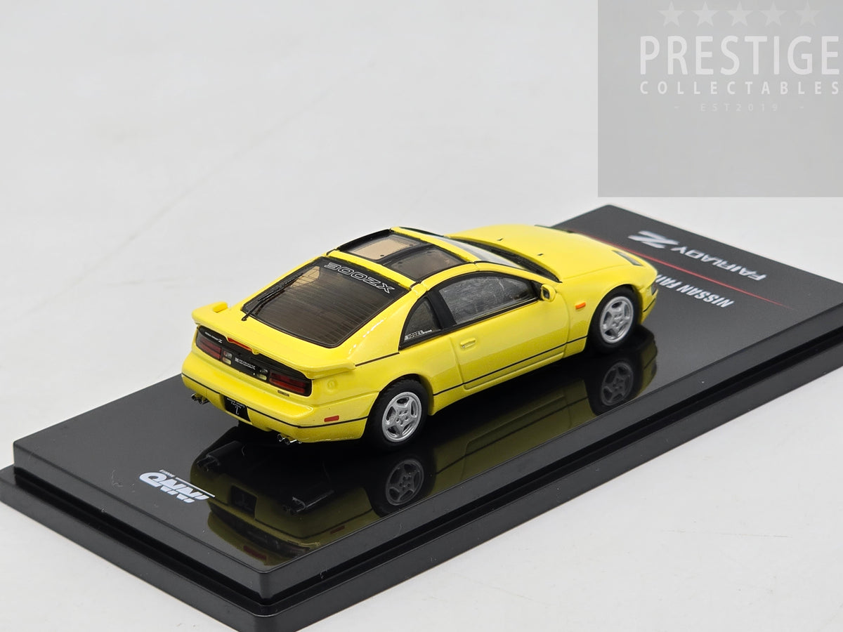 INNO64 Nissan Fairlady Z (Z32) 300ZX Pearlglow Yellow - With Extra Whe ...