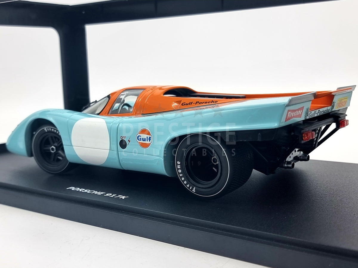 CMR Replicars Porsche 917K Version 2 Plain Gulf Livery 1:18 Scale - Ne ...