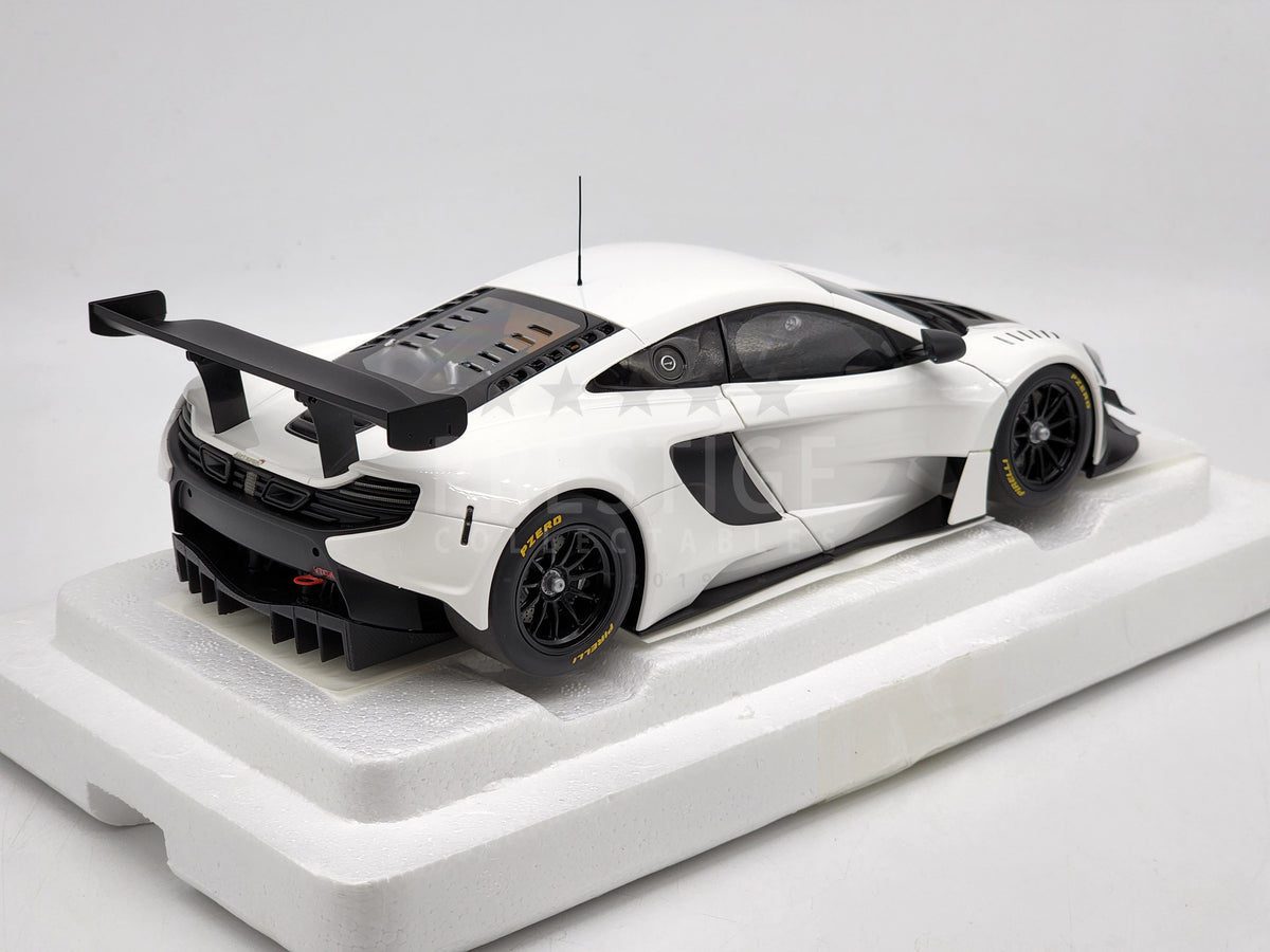 AUTOart 2017 McLaren 650S GT3 White Plain Body 81640 1:18 Scale - New ...