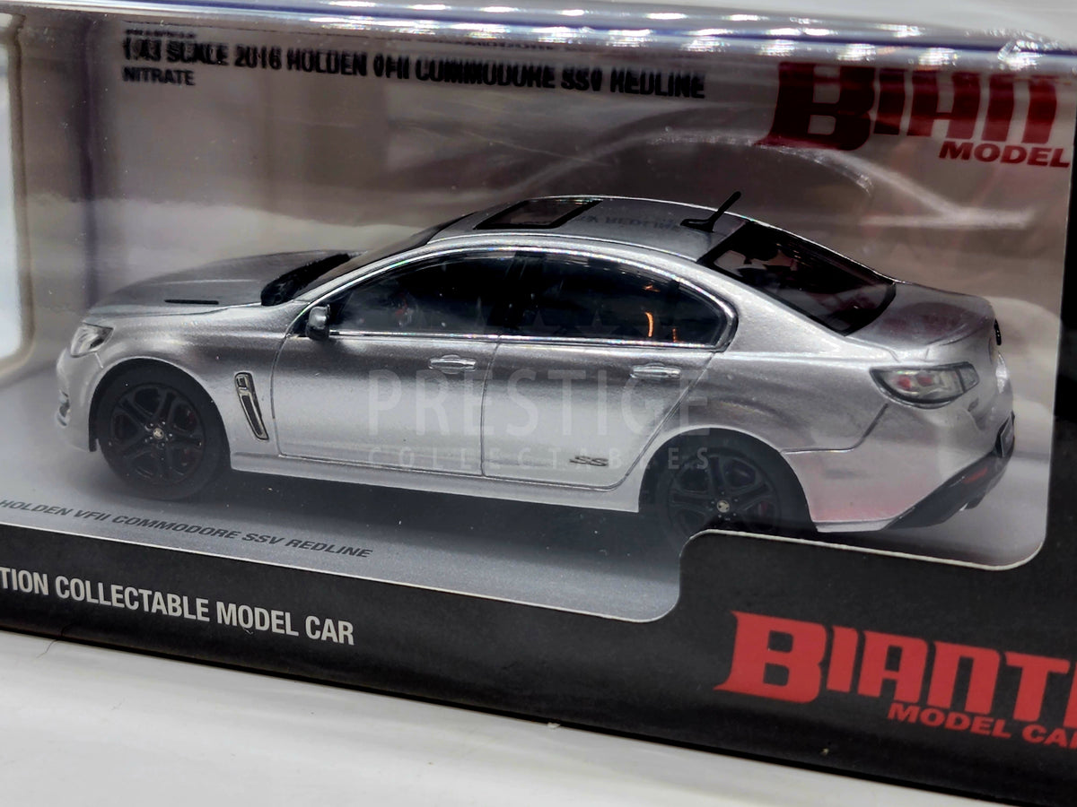 Biante 2016 Holden Commodore SSV Redline VF II Nitrate Silver 1:43 - N ...